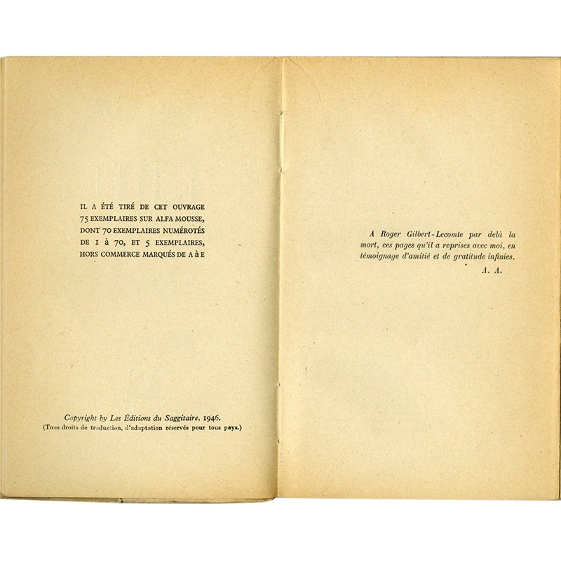 Arthur Adamov, L'Aveu, 1946