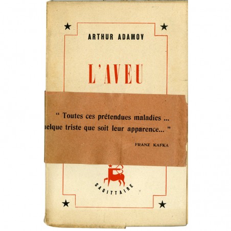 Arthur Adamov, L'Aveu, 1946