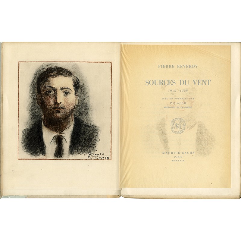 Pierre Reverdy, Sources du vent, Maurice Sachs, Paris, 1929