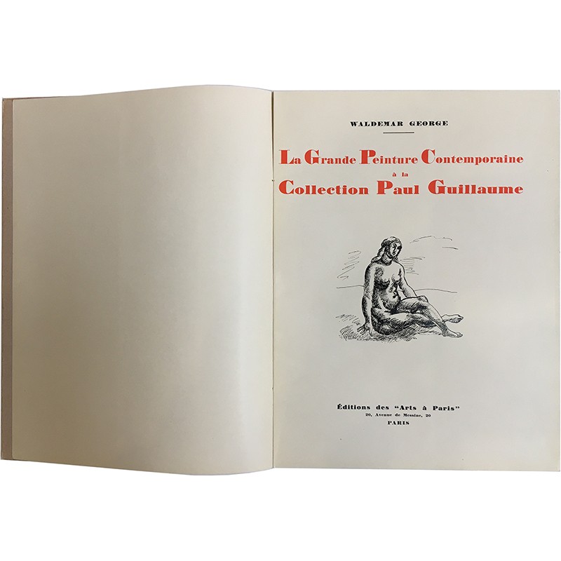La Grande Peinture Contemporaine a la Collection Paul Guillaume, 1929